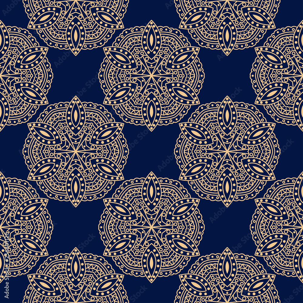 Dark Blue Patterns