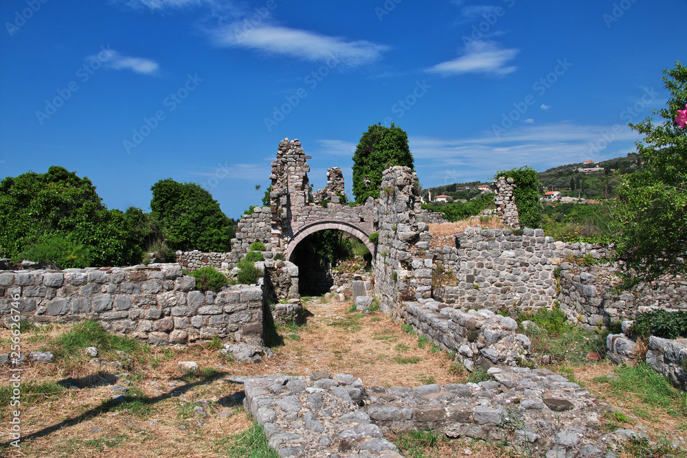 Stari Bar, old Bar, Montenegro, Balkans Stock Photo | Adobe Stock