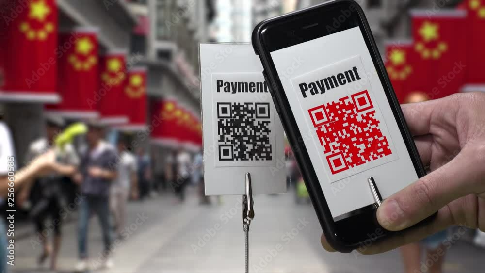 Scanning QR CODE look alike pattern (CAN NOT SCAN THIS) to make a cashless payment via smart ...