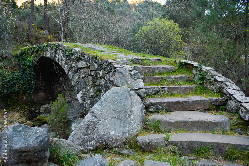Puente Romano. Galicia Stock Photo | Adobe Stock