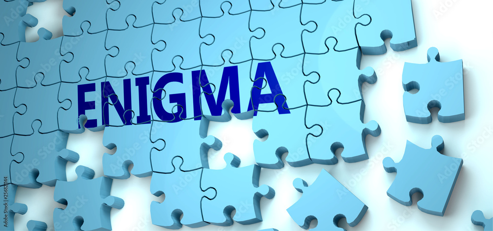 Enigma puzzle - complexity, difficulty, problems and challenges of a ...