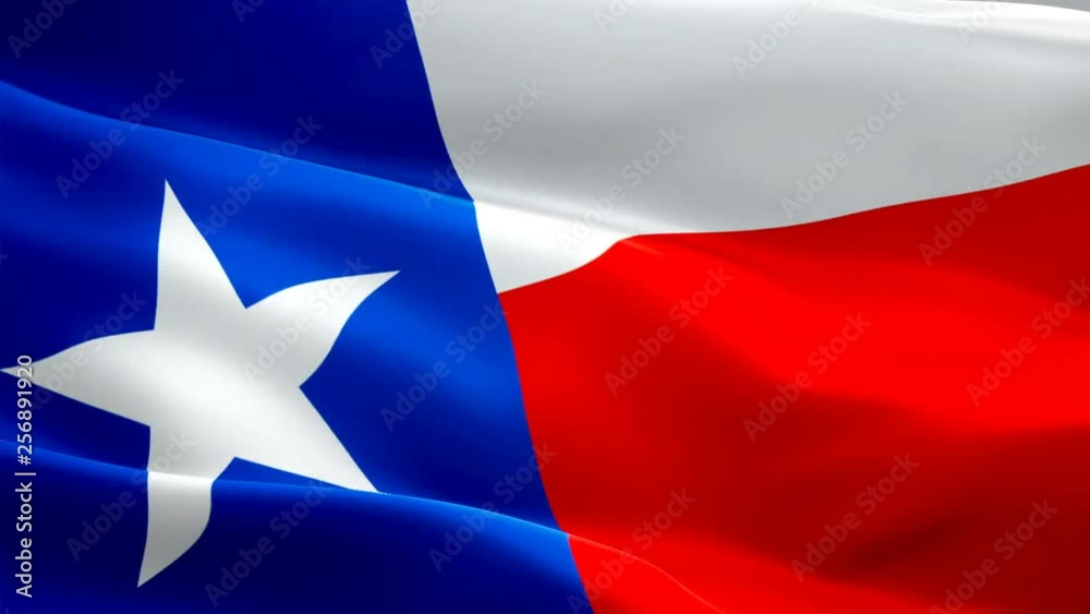 Texas waving flag. National 3d United States flag waving. Sign of Texas ...