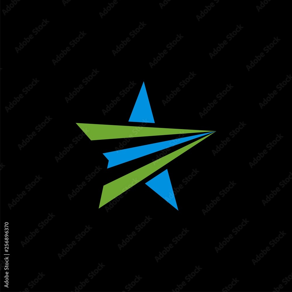 Star Logo abstract and symbols icons Template app Stock Vector | Adobe ...