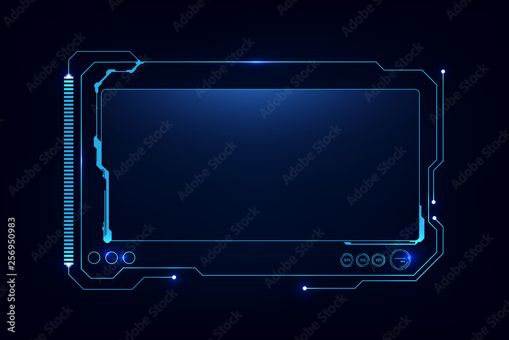 Futuristic Screen Design