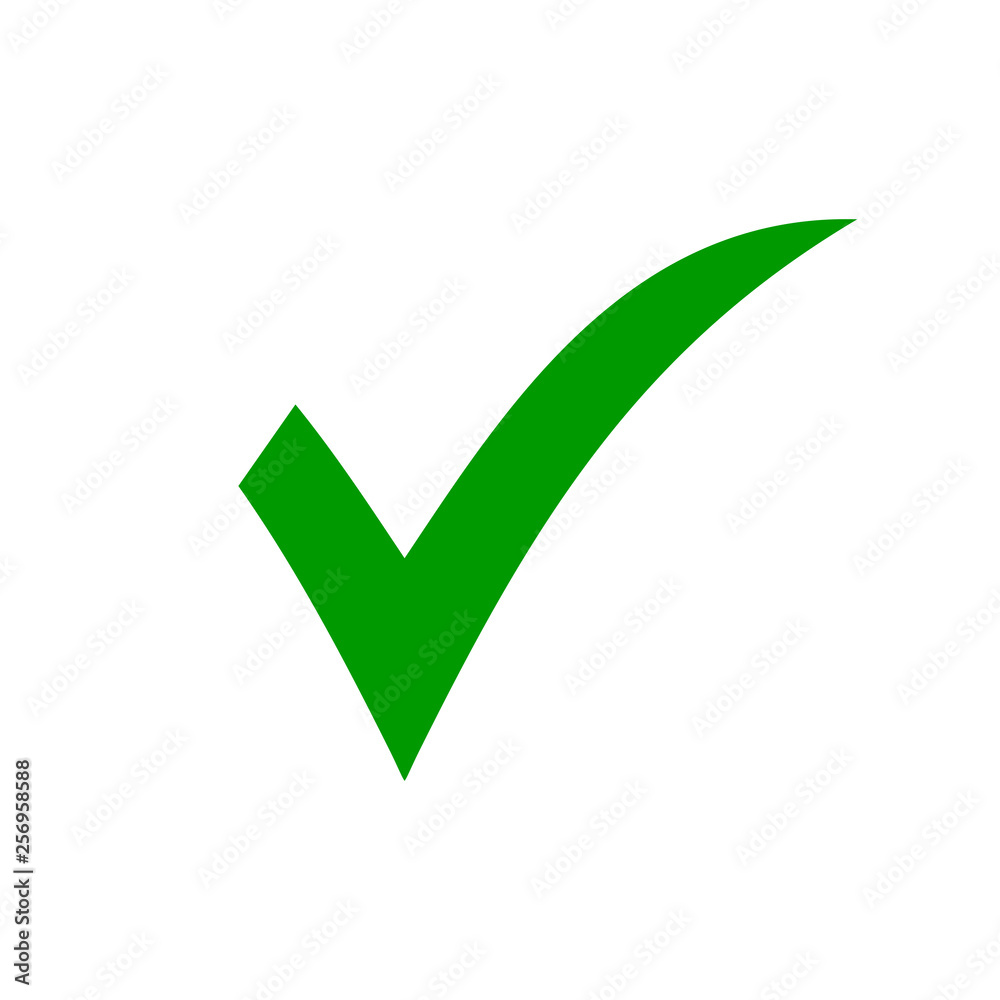 check icon vector. check mark icon. check list button icon Stock Vector ...