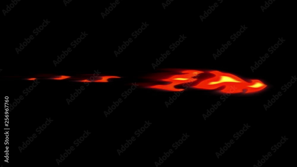 Cartoon FX Fire Element. Pre-rendered with alpha channel with 4K ...