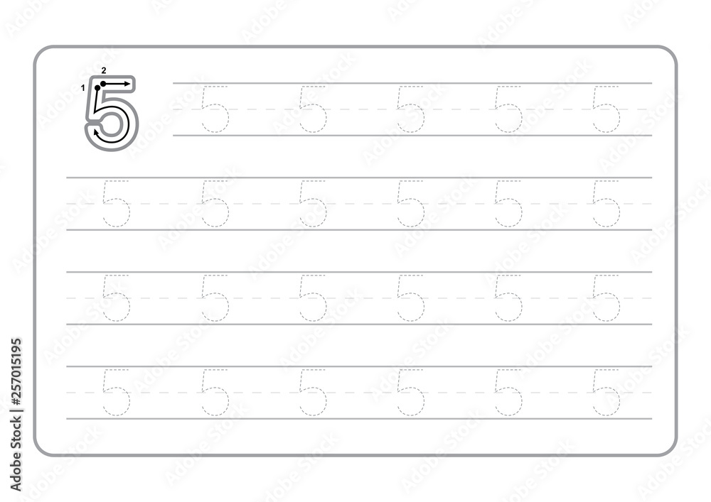 Free handwriting pages for writing numbers Learning numbers, Numbers ...
