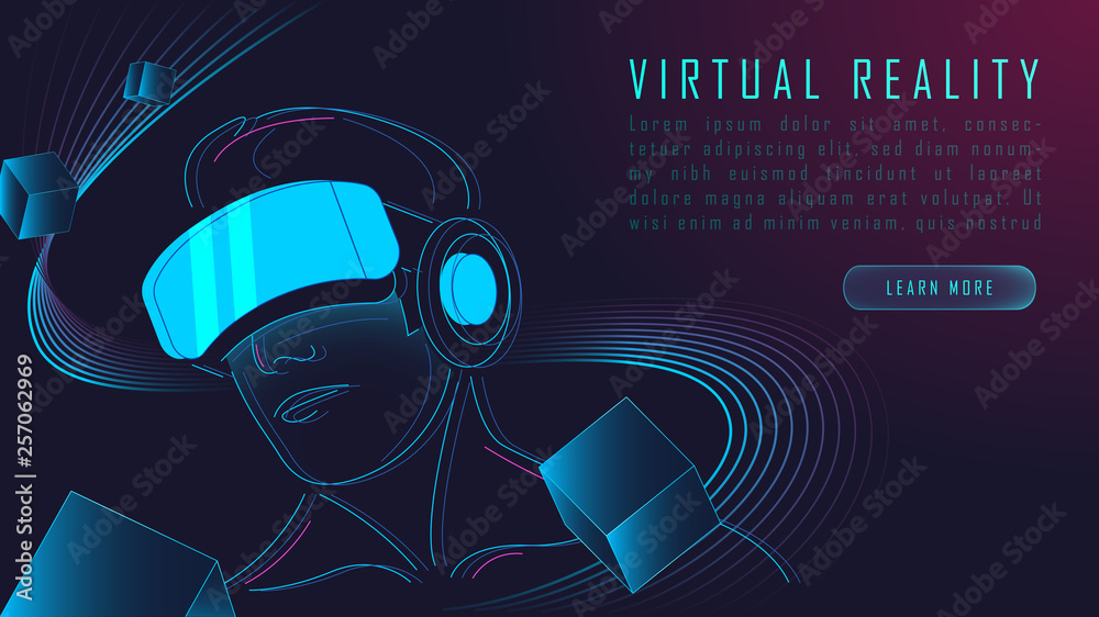 VR Stock Vector | Adobe Stock
