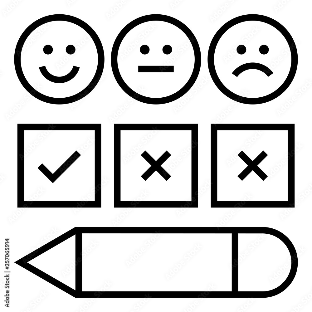 Survey Icon Vector