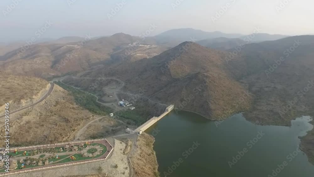 park of Al-Janabien dams in the province of Balgarshi Saudi Arabia ...