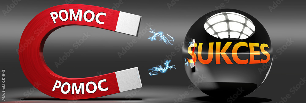 Pomoc i sukces - Pomoc prowadzi do sukcesu, przyciaga szczescie i ...