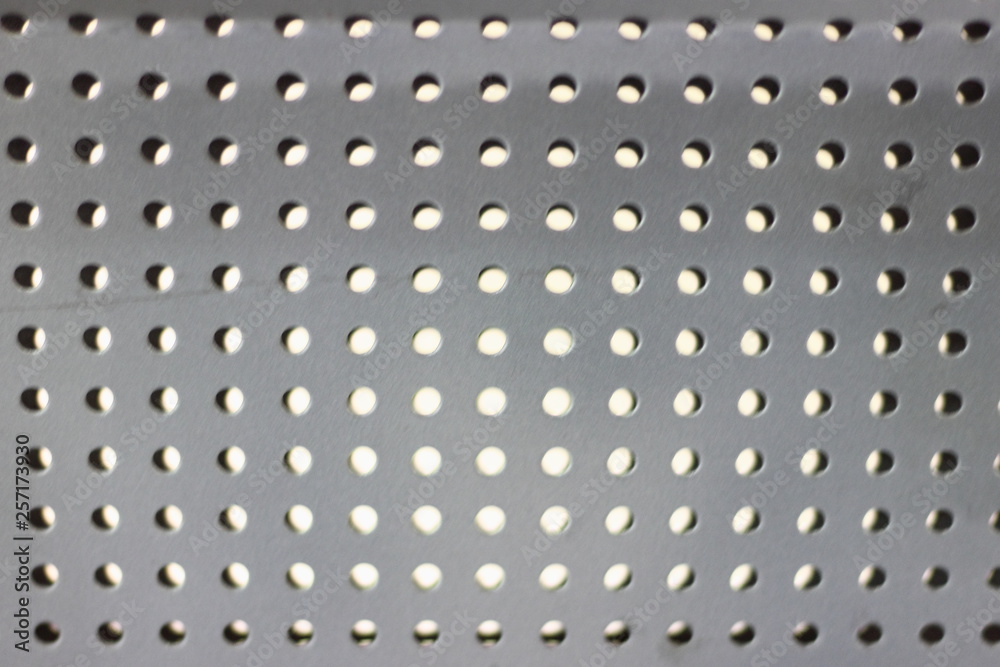 Perforated metal sheet - texture for industrial background Stock Photo ...