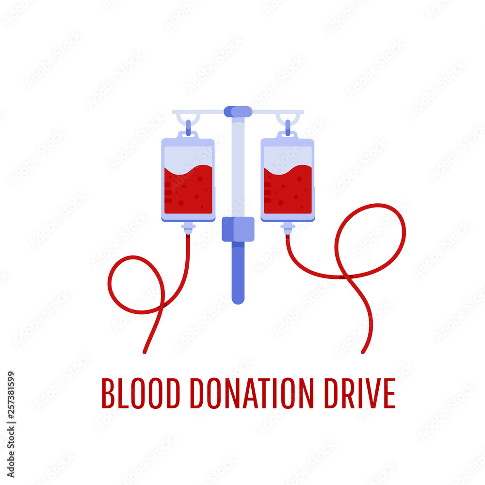 Blood donation drive design poster Stock Vector | Adobe Stock