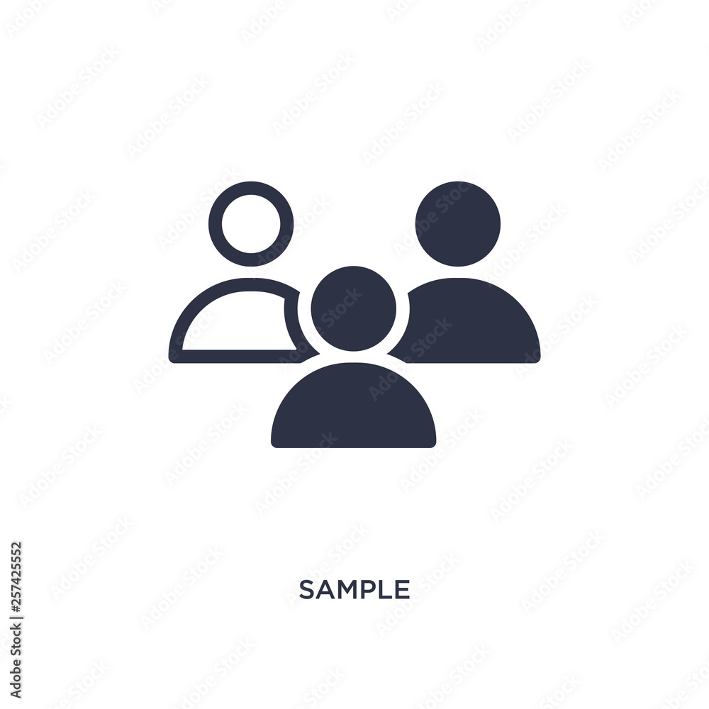 sample icon on white background. Simple element illustration from ...