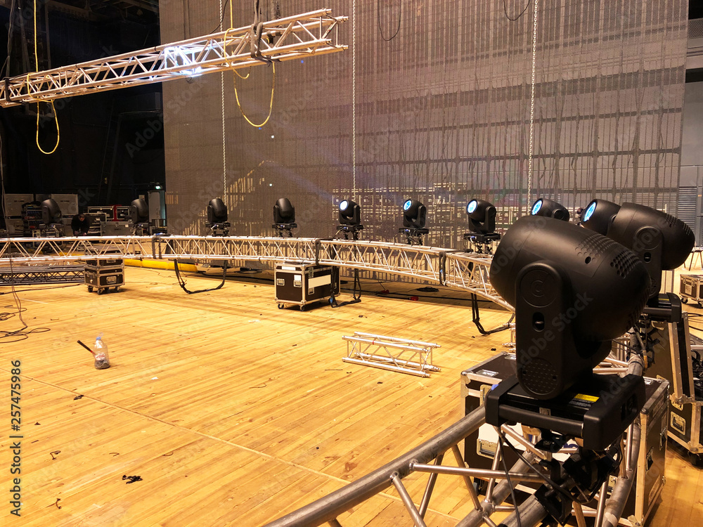 Installation of professional sound, light, video and stage equipment ...