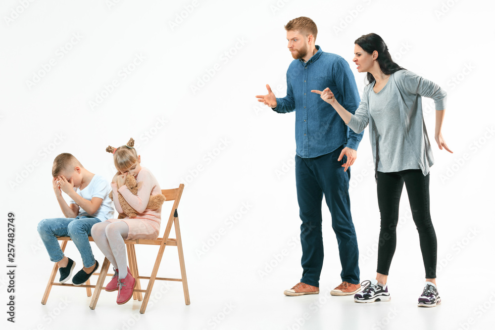 Angry Parents And Children
