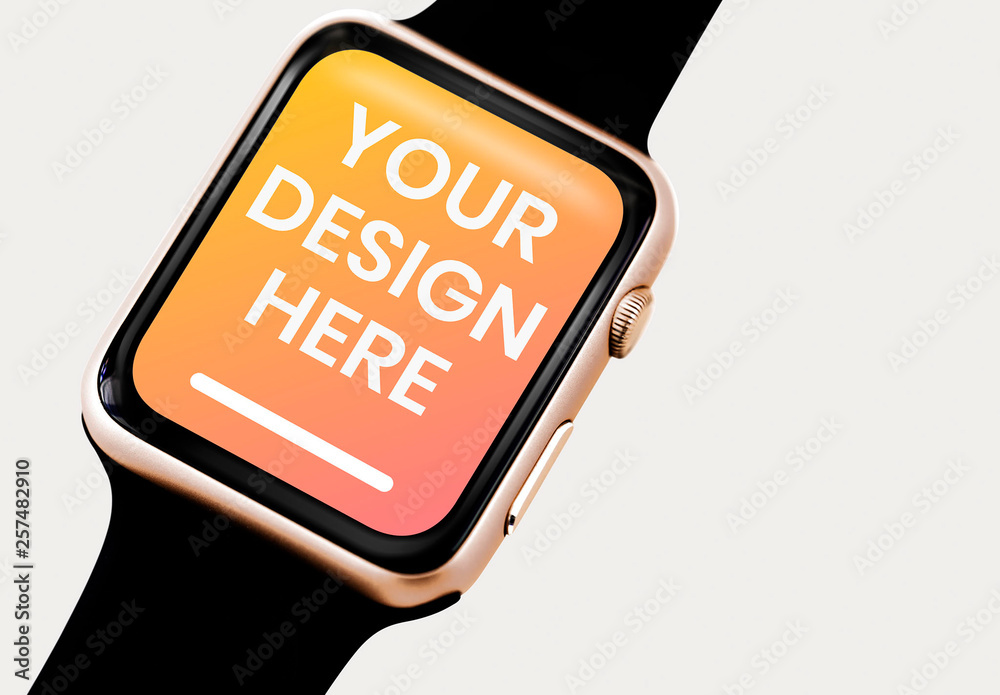 Smart Watch Mockup Stock Template | Adobe Stock