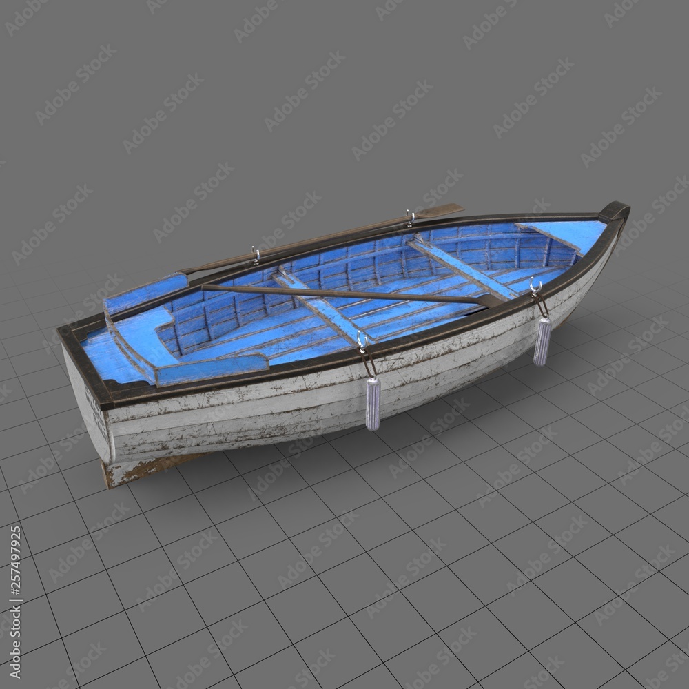 Boat Stock 3D asset | Adobe Stock