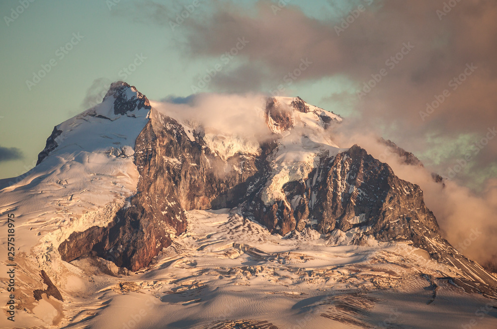 Mount Garibaldi and and Atwell Peak in Garibaldi Provincial Park ...