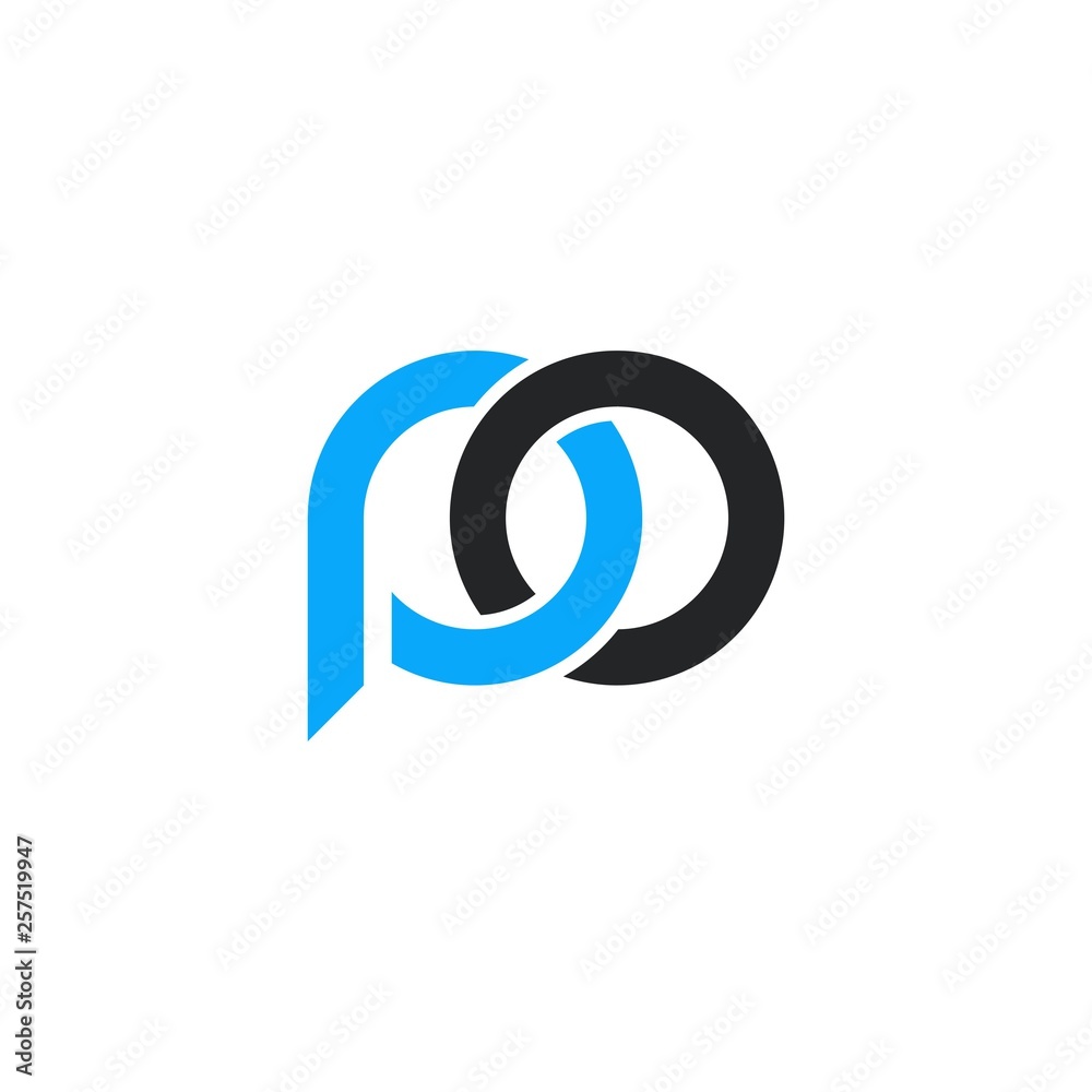 Round circle letter logo vector image Stock Vector | Adobe Stock