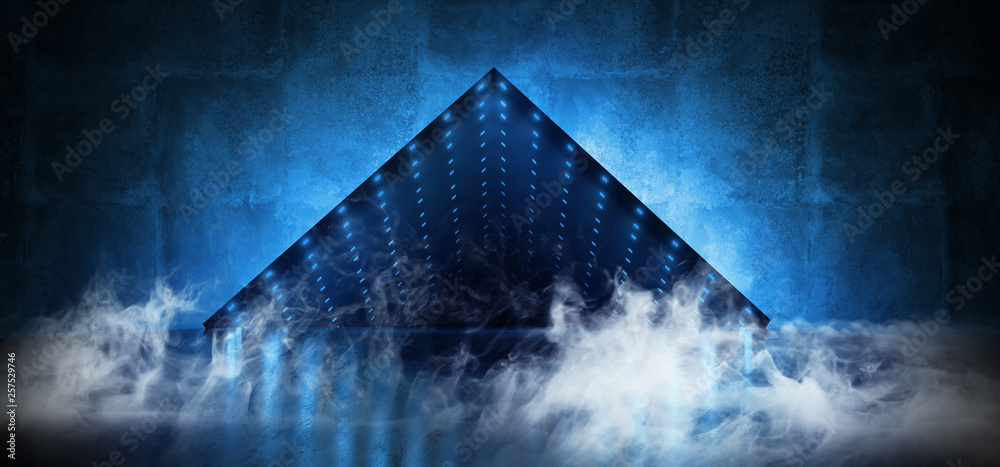 Smoke Fog Neon Glowing Led Laser Virtual Reality Optical Illusion ...