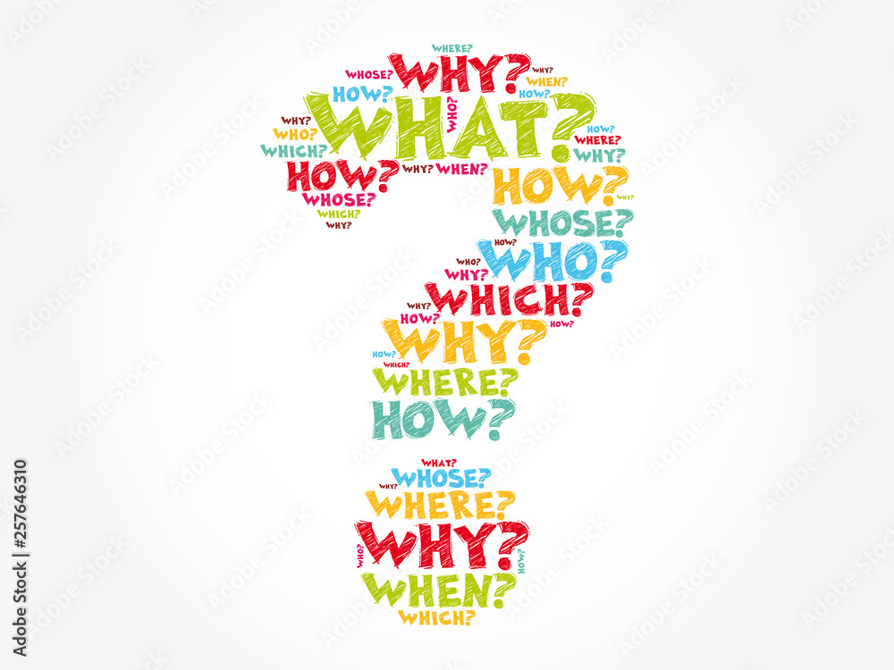 Question mark - Questions whose answers are considered basic in ...