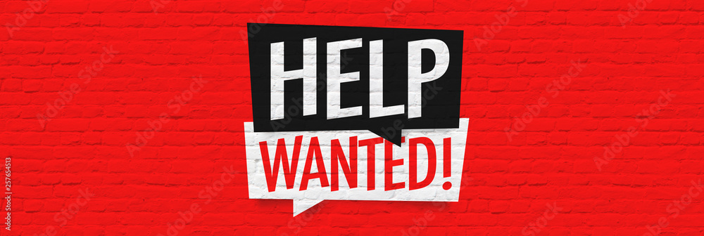 Help wanted ! Stock Photo | Adobe Stock