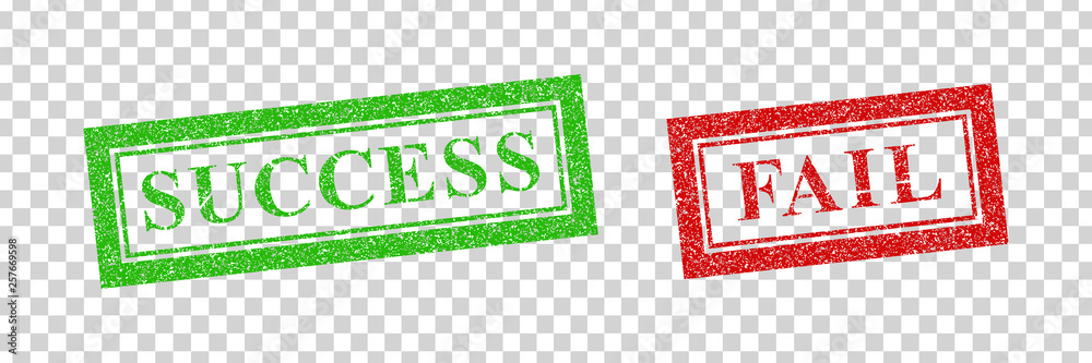 Success Rubber Stamp