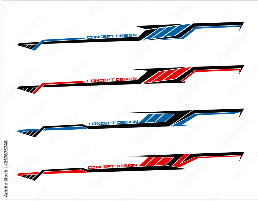 Vinyls sticker set Decals for Car truck mini bus modify Motorcycle ...