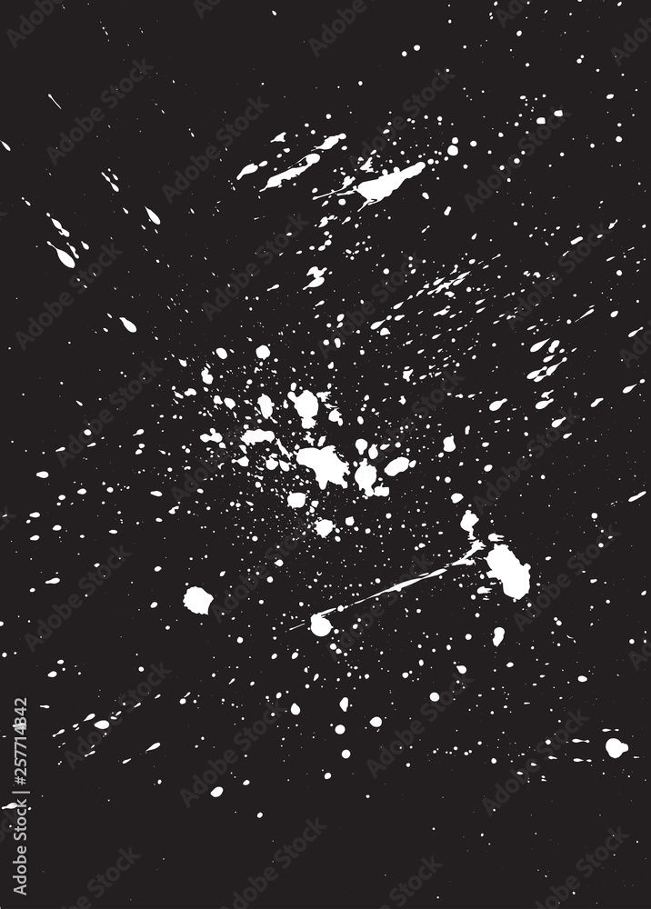 Artistic vector background from paint drops Stock Vector | Adobe Stock