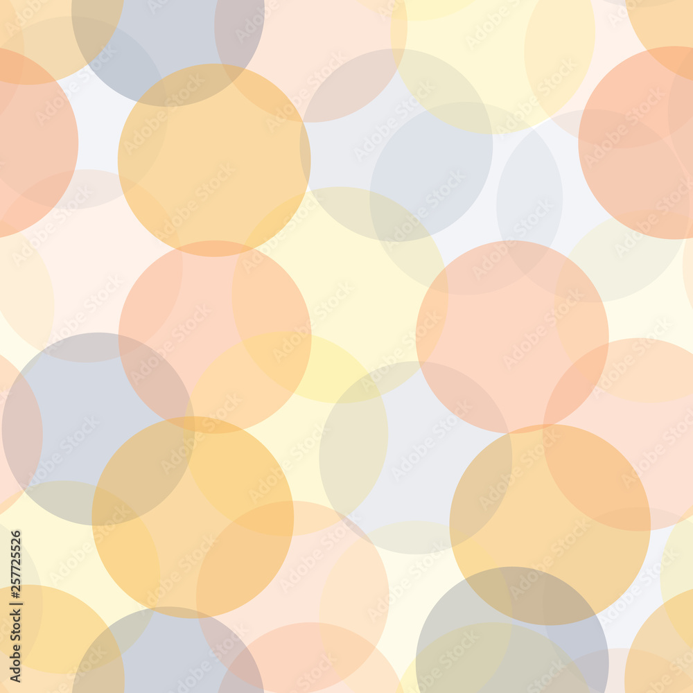 Abstract transparent circles in layers seamless vector background ... Abstract transparent circles in layers seamless vector background ...