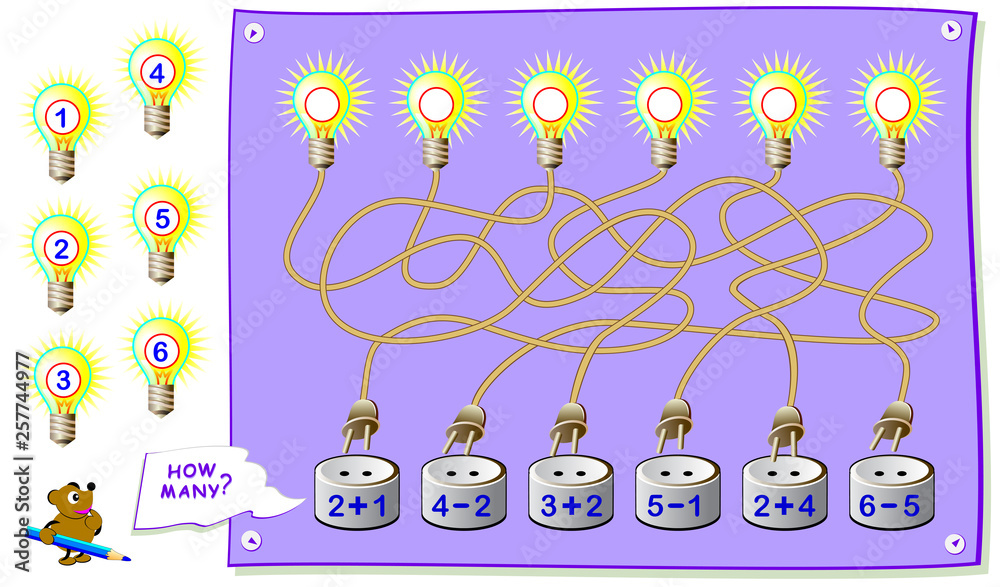 Printable educational page for kids with exercises on addition and ...
