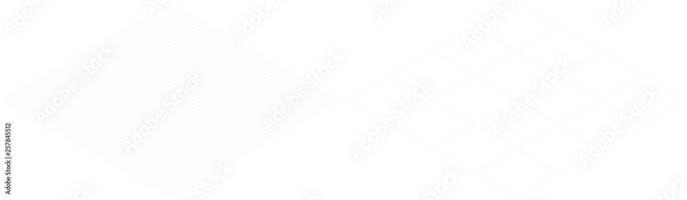 Vector illustration of isometric grid background. Simple rhombus graph ...