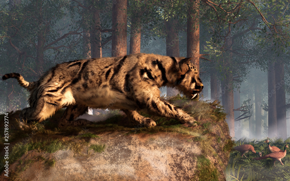 Walking With Beasts Dinofelis