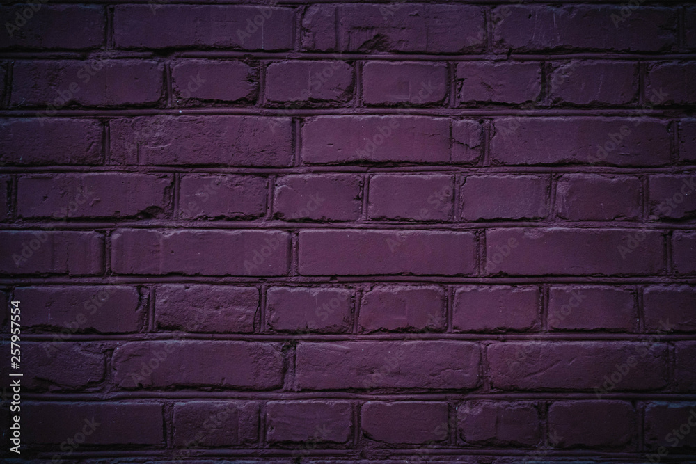 exotic purple brick wall background texture Stock Photo | Adobe Stock