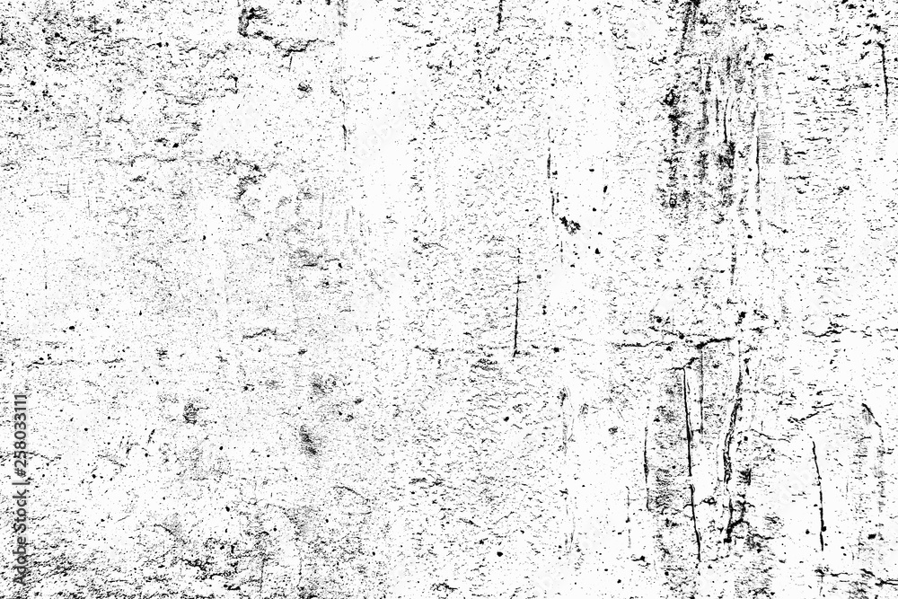 Black and white grunge urban texture with copy space. Abstract surface ...