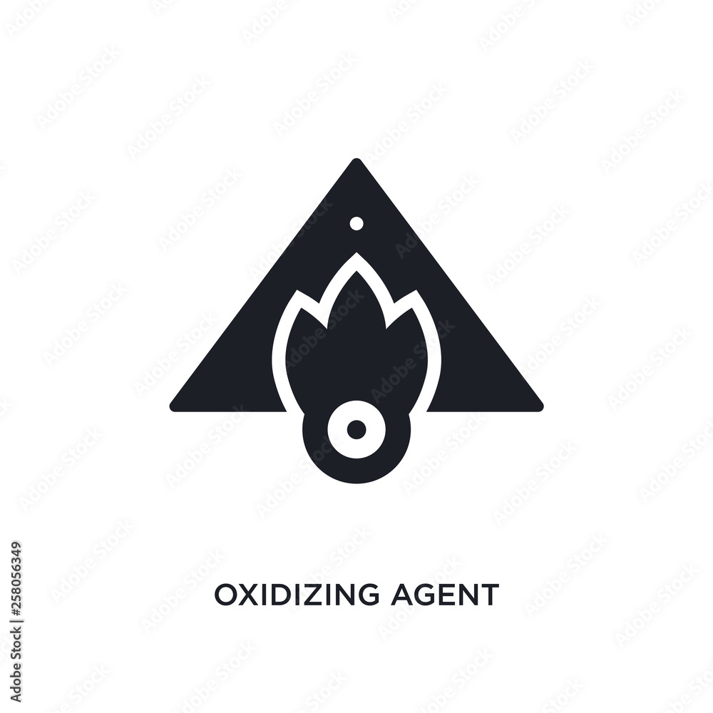 Vecteur Stock oxidizing agent isolated icon. simple element ...
