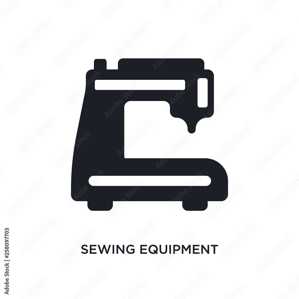 sewing equipment isolated icon. simple element illustration from sew concept icons. sewing ...