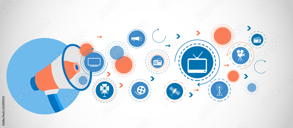 Tv Icon. Detailed set icons of media element icon. Premium quality ...