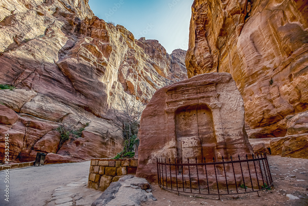Ancient tomb on the Narrow and incredibly impressive, beautiful and ...