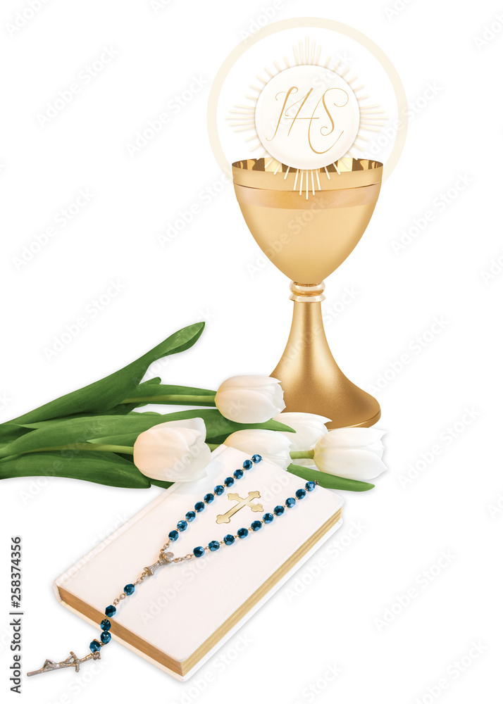 First holy communion Stock Illustration | Adobe Stock