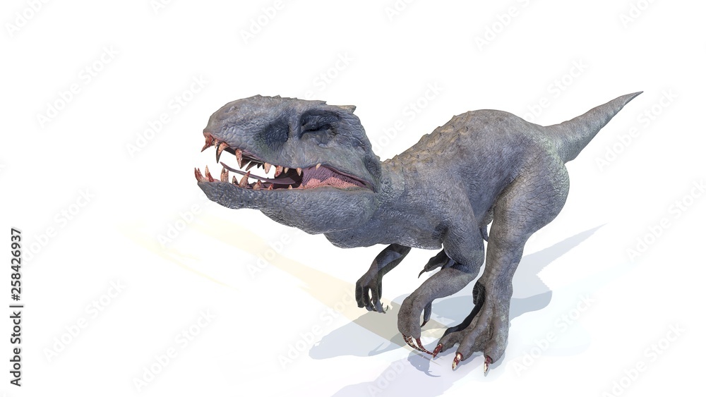 indominus rex walk of backgorund, 3d render Stock Illustration | Adobe ...
