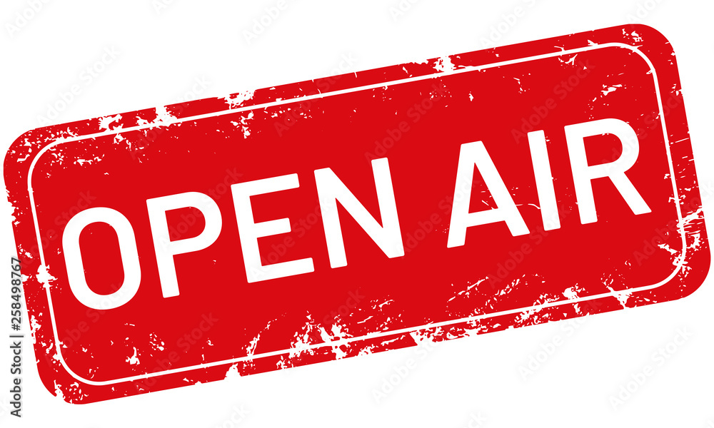 vector Stempel Open Air Stock Vector | Adobe Stock