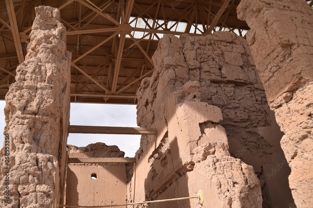 Coolidge, AZ., U.S.A., Jan. 30, 2018. Casa Grande Ruins National ...