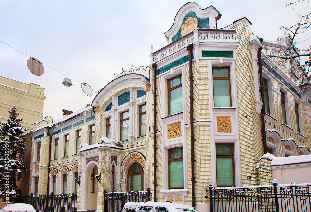 Moscow, Russia, architecture, mansion . This is one of the most ...