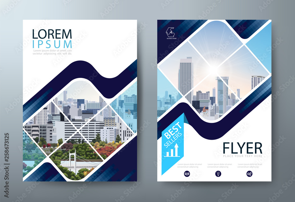 Annual Report Brochure Flyer Design Leaflet Presentation Book Cover