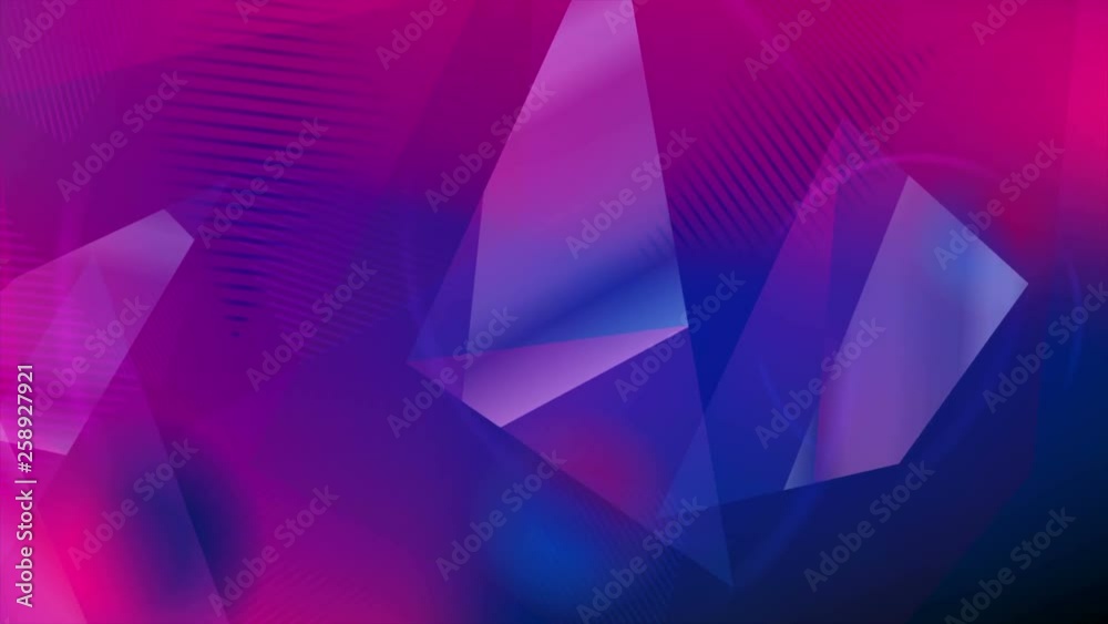 Abstract concept geometric retro motion background. Seamless loop ...