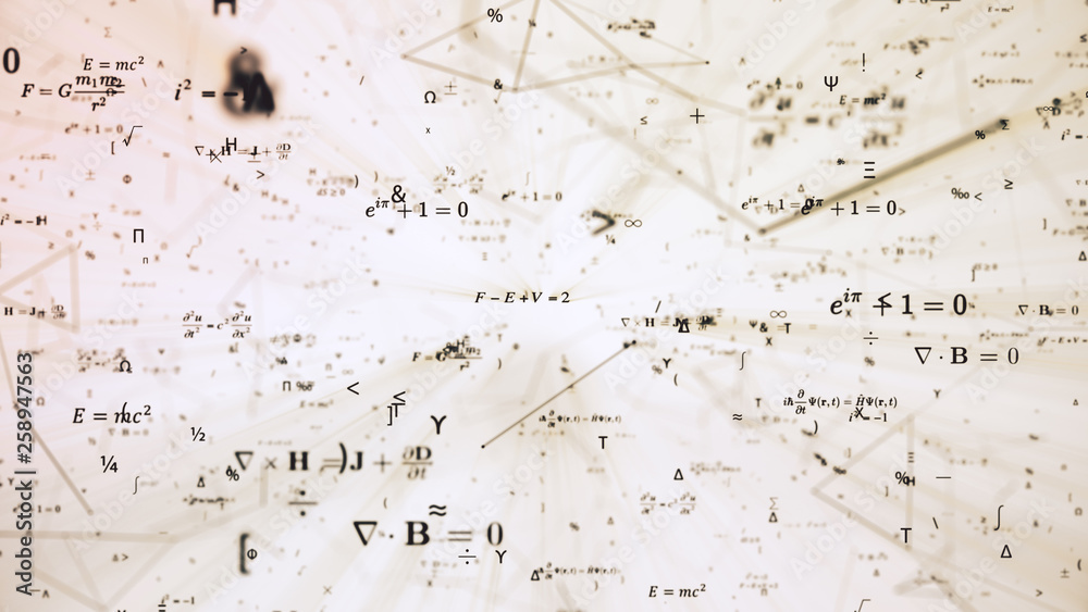 Digital seamless mathematical formulas. Abstract digital futuristic ... Digital seamless mathematical formulas. Abstract digital futuristic ...