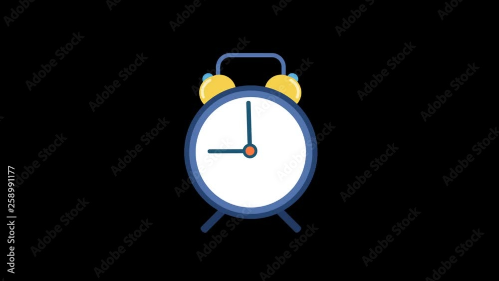 Time concept. flat Clocks glitch with moving arrows. Time background ...