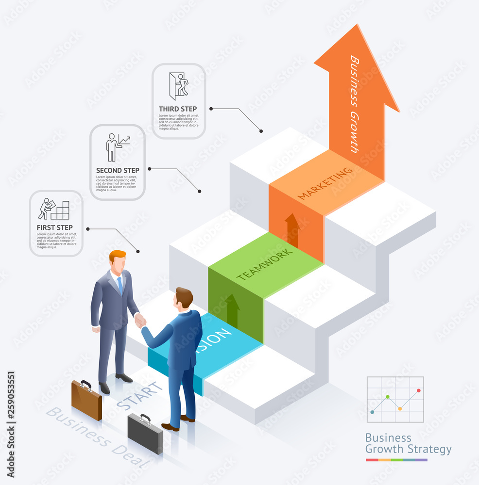 Business partnership conceptual design. Businessman handshake together ...